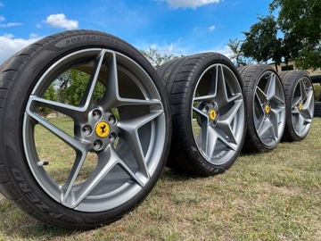 llantas de aluminio y ruedas, ferrari f8 tributo llanta neumatico 20 ...